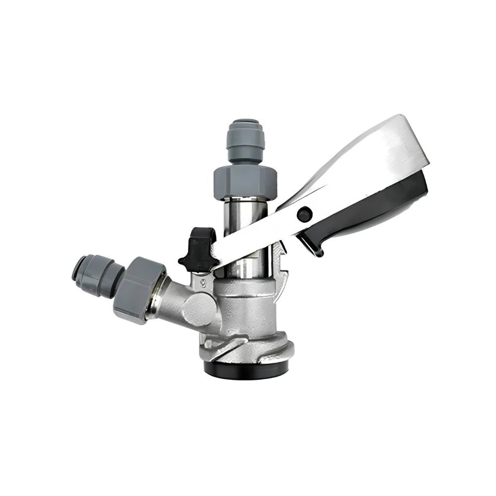 D-Type Keg Coupler for Kegerator — Backyard Bloke
